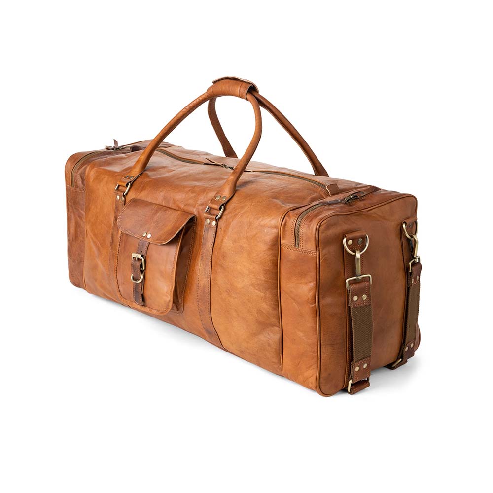 CraftShades leather bag Metal rivets for bottom reinforcement - CraftShades